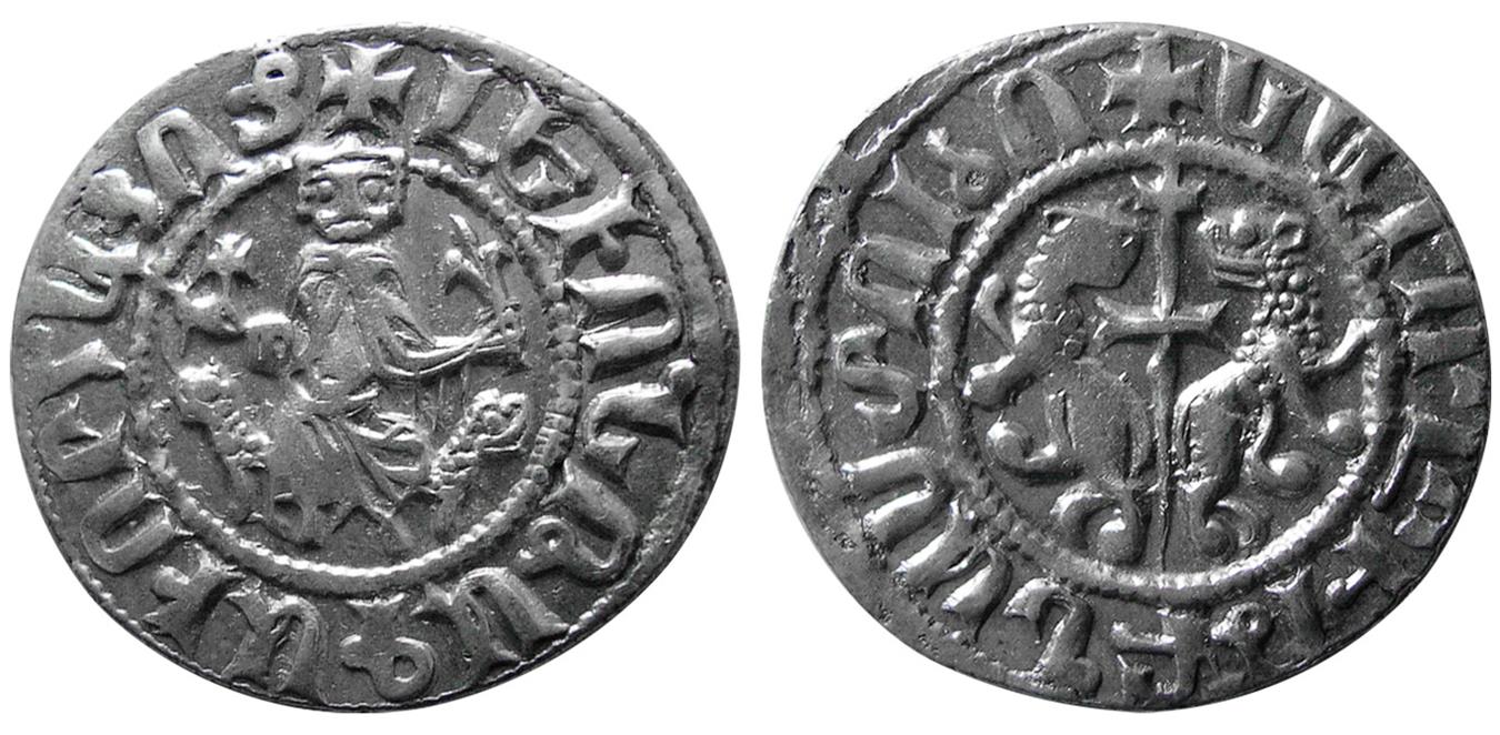 VAuctions.com - ARMENIA, Cilician Armenia. Levon I, AD 1199-1219. AR Tram.