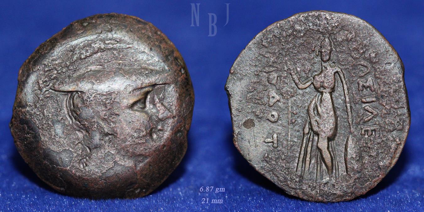 VAuctions.com - BACTRIA: Diodotus AE half unit (lepton or hemi-chalkous ...