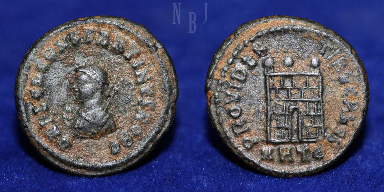 VAuctions.com - ROMAN: Constantine II. As Caesar, AD 316-337. AE Follis ...
