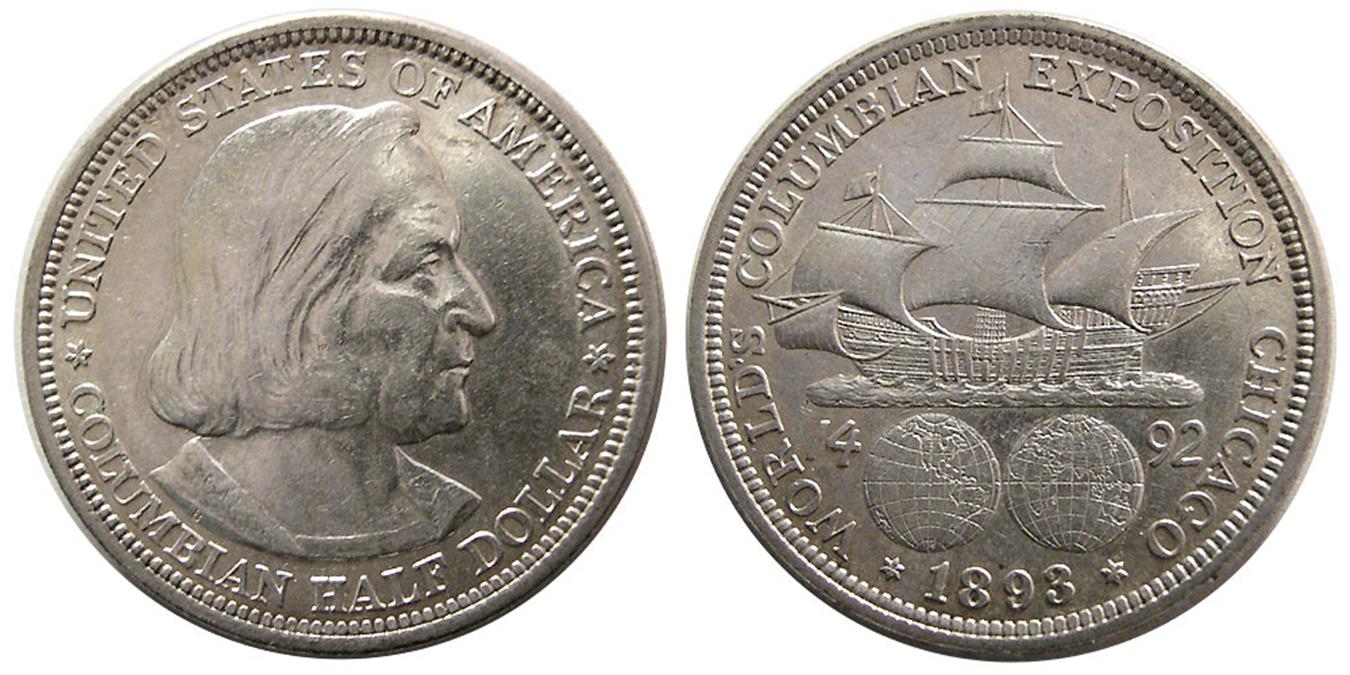 VAuctions.com - UNITED STATES. 1893. Columbian Exposition Half Dollar.