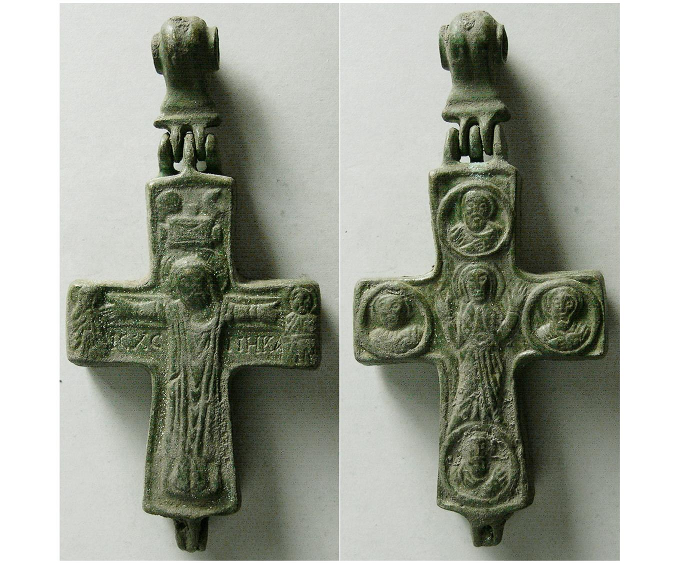VAuctions.com - BYZANTINE EMPIRE; Ca 9th-10th. Century. Double sided ...